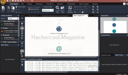 Beginners guide to Maltego - Hackercool Magazine
