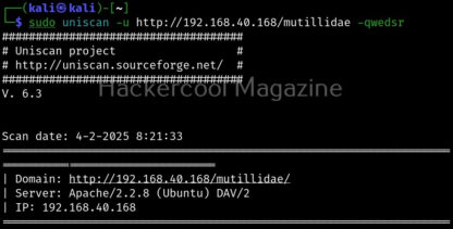 Beginners guide to Uniscan - Hackercool Magazine